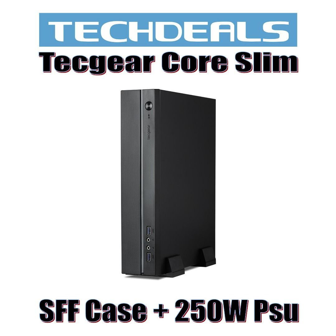 Tecgear Core Slim SFF Case + 250W Psu, Computers & Tech, Parts & Accessories, Computer Parts on ...