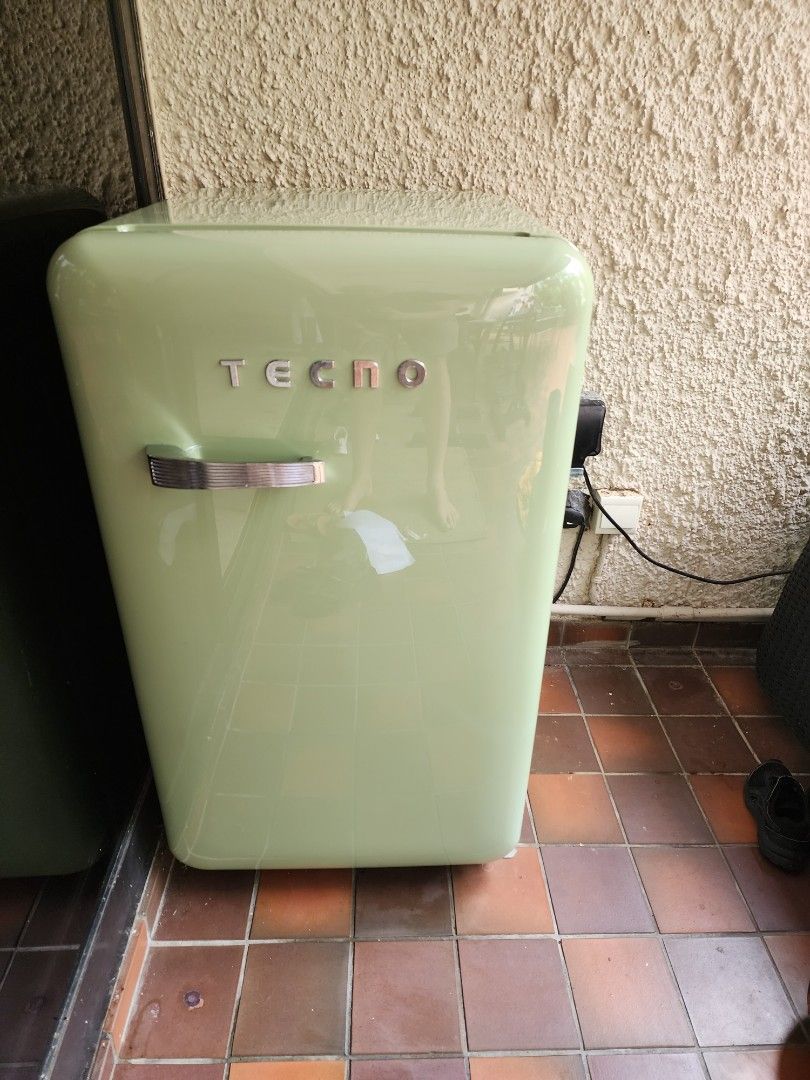Tecno 120L Fridge - Mint Green, TV & Home Appliances, Kitchen ...