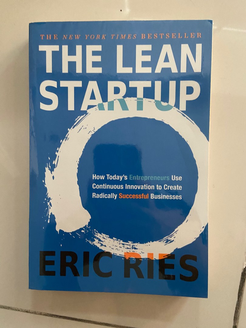 The Lean Startup - Eric Ries, Hobbies & Toys, Books & Magazines ...