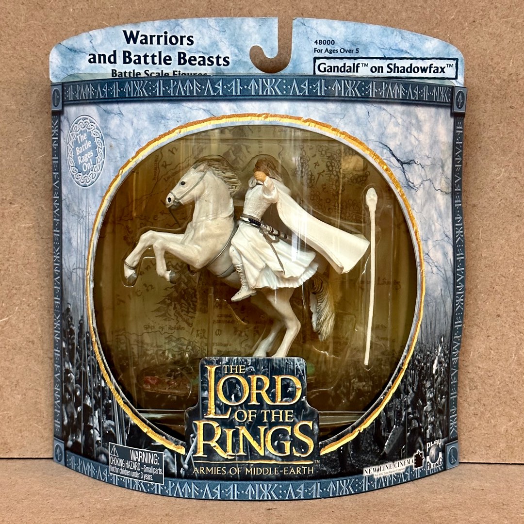 The Lord of the Rings LOTR Armies of Middle-Earth Gandalf on Shadowfax ...