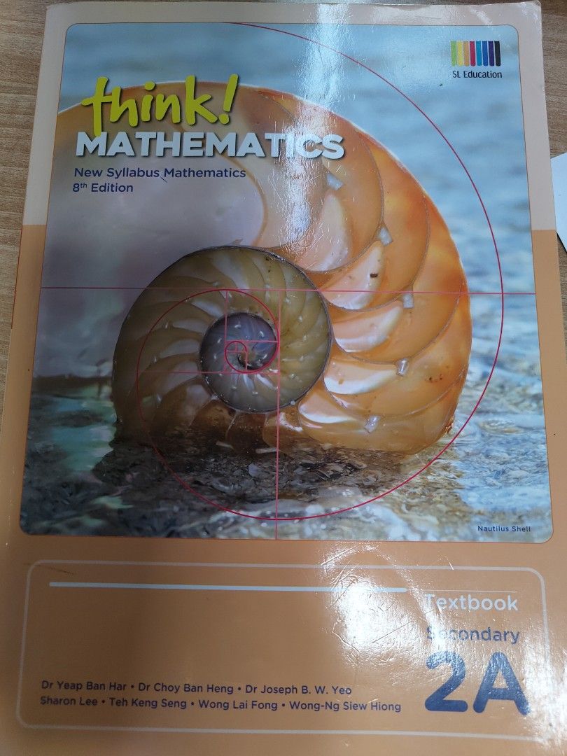Think! Mathematics textbook 2A, Hobbies & Toys, Books & Magazines ...