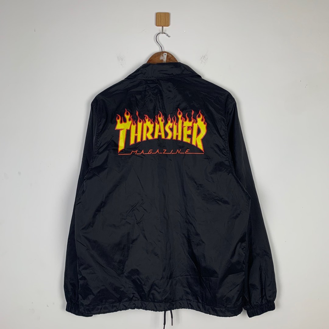 Thrasher Coach Jacket, Men's Fashion, Coats, Jackets and Outerwear on ...