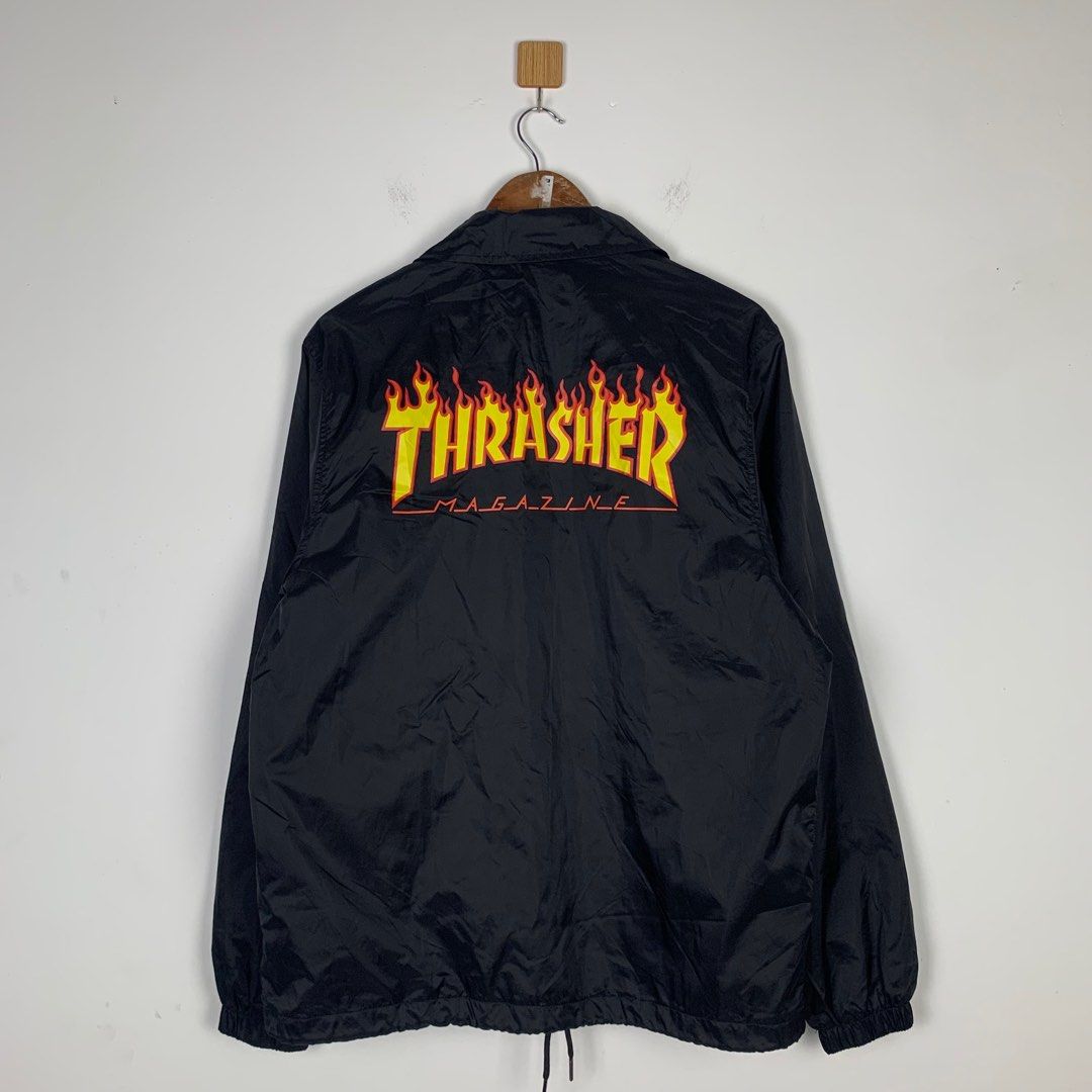 Thrasher Coach Jacket, Men's Fashion, Coats, Jackets and Outerwear on ...