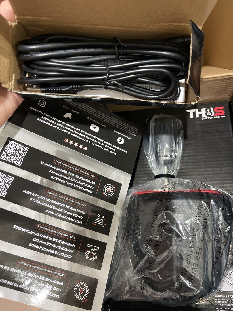 Thrustmaster TH8S Shifter Add-On Compatible with PC PS4 PS5 Xbox ...