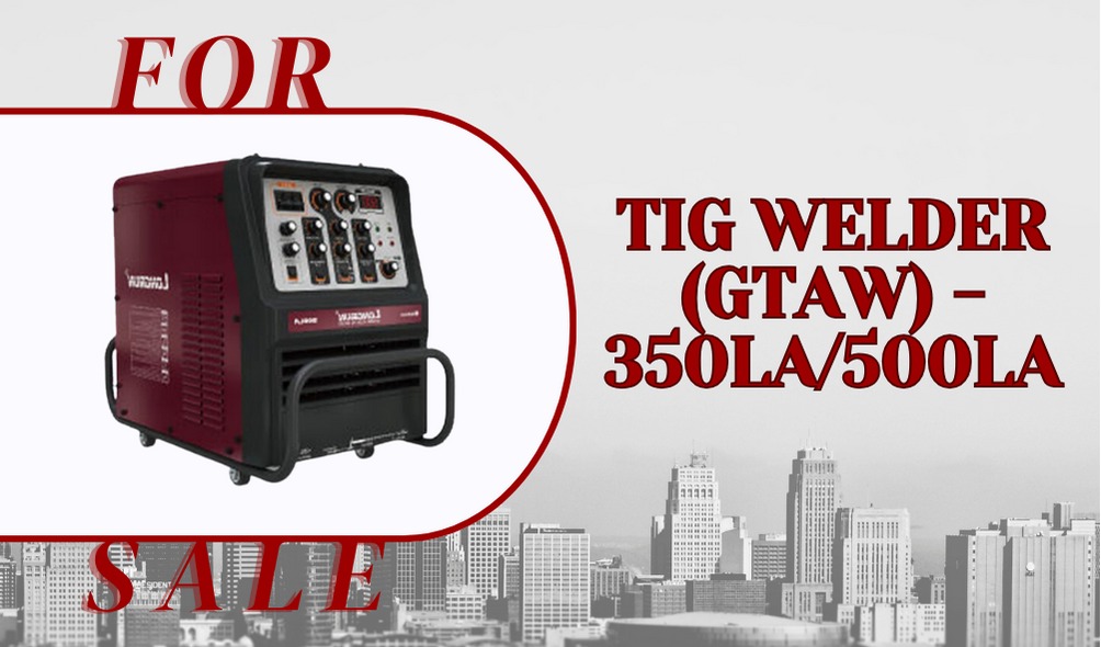 TIG WELDER (GTAW) - 350LA/500LA, Commercial & Industrial, Industrial Equipment on Carousell