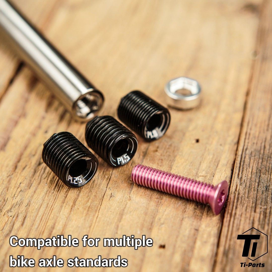 Titanium Thru Axle for Roadbike Disc Brake | 12mm Super lightweight ...