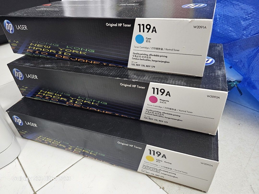 Toner cartridge, printer HP M179 FNW, Computers & Tech, Printers ...