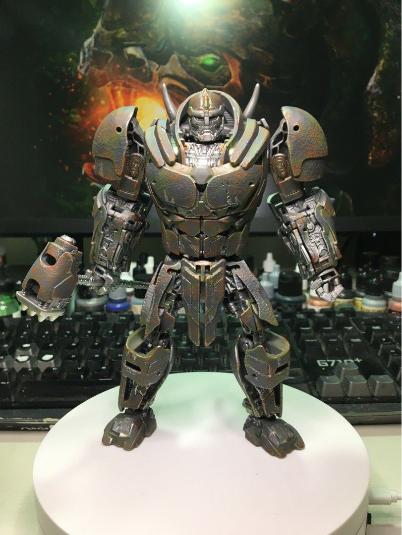 Transformers Studio Series Rise of the Beasts Rhinox [Custom], Hobbies ...