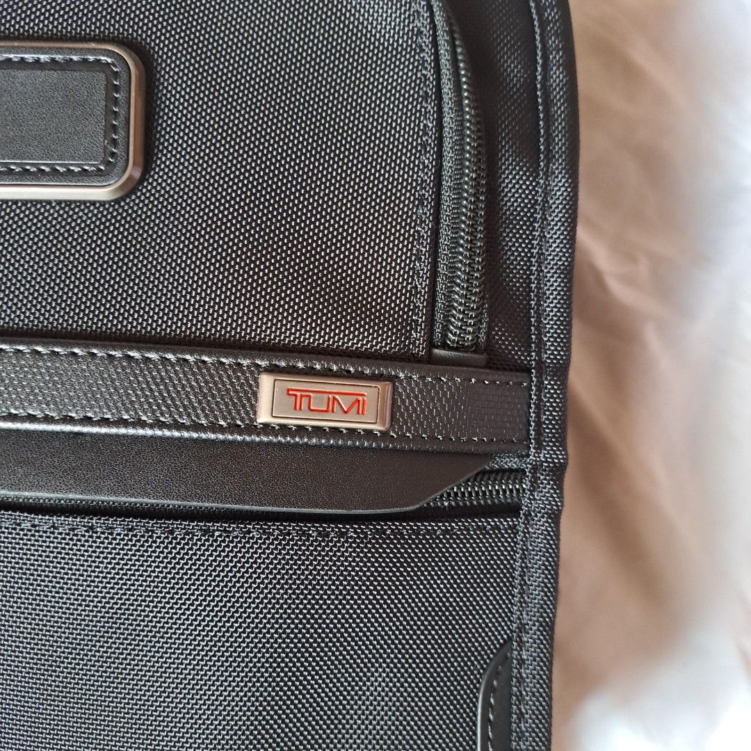 TUMI Alpha Expandable two-way travel tote, Men's Fashion, Bags, Sling Bags on Carousell