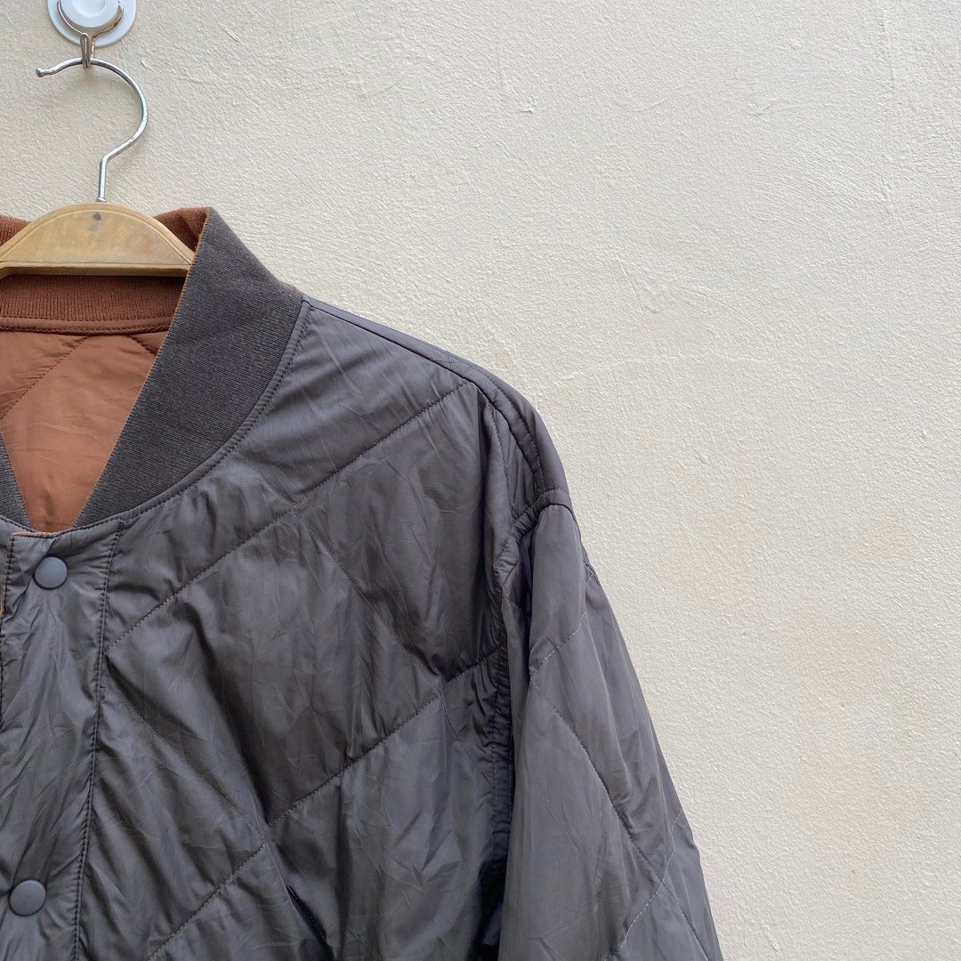 Uniqlo Reversible Quilted Jacket, Men's Fashion, Coats, Jackets and ...