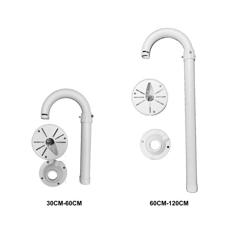 U-Shape CCTV Bracket Aluminum Alloy Telescopic IP Camera Bracket with ...