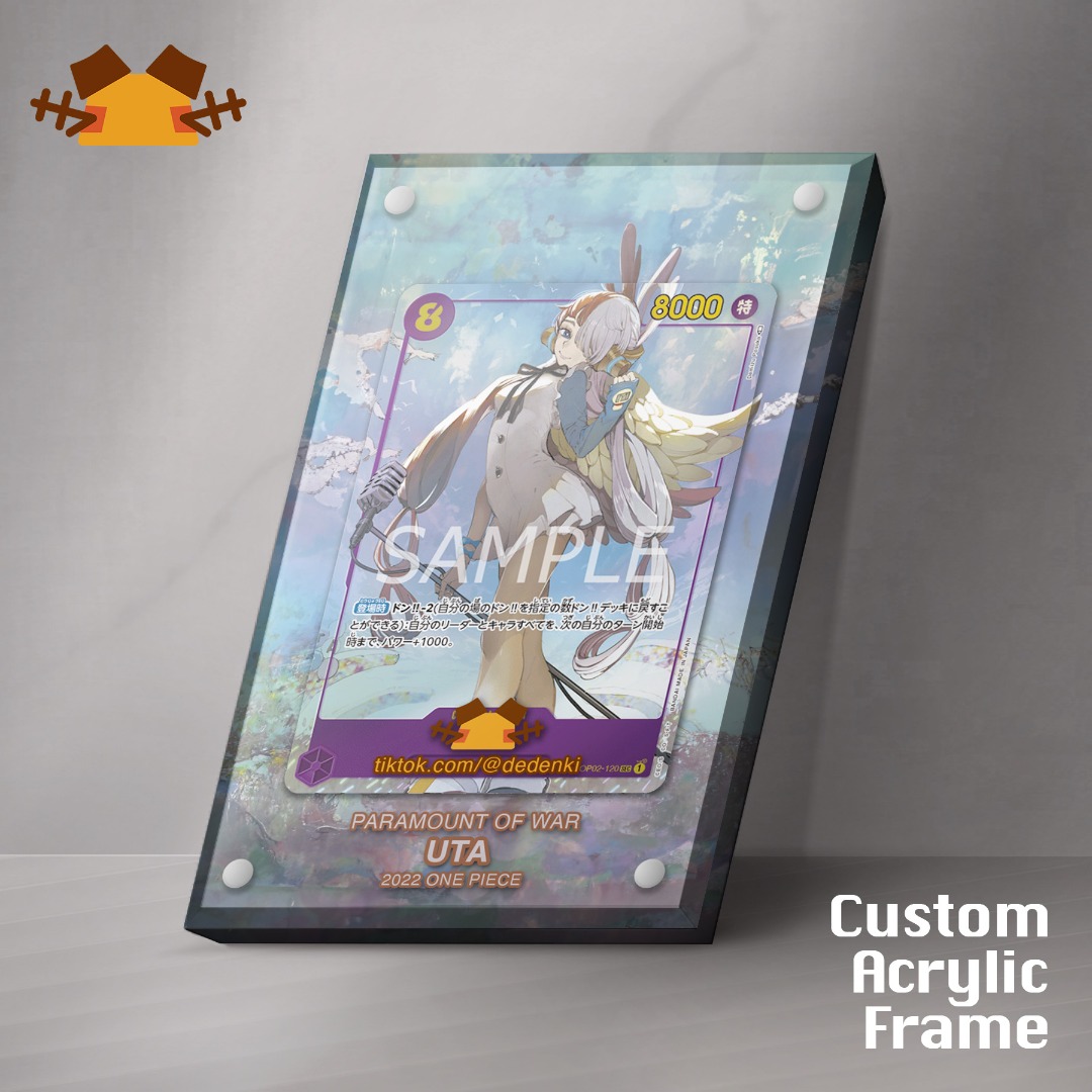 Uta Custom Card Frame, Hobbies & Toys, Toys & Games on Carousell