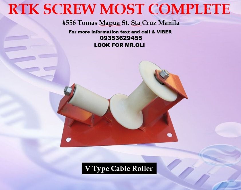 V Type Cable Roller, Commercial & Industrial, Construction Tools ...