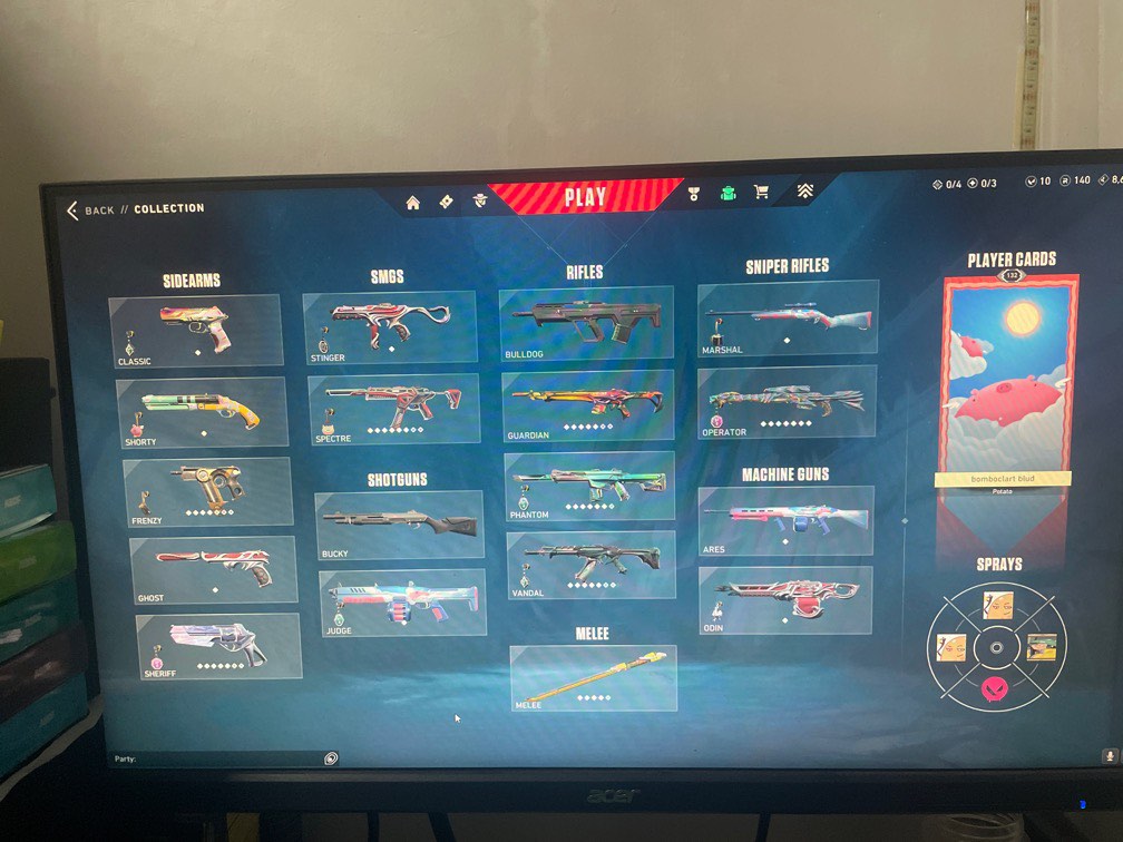 Valorant account, Video Gaming, Video Games, Others on Carousell