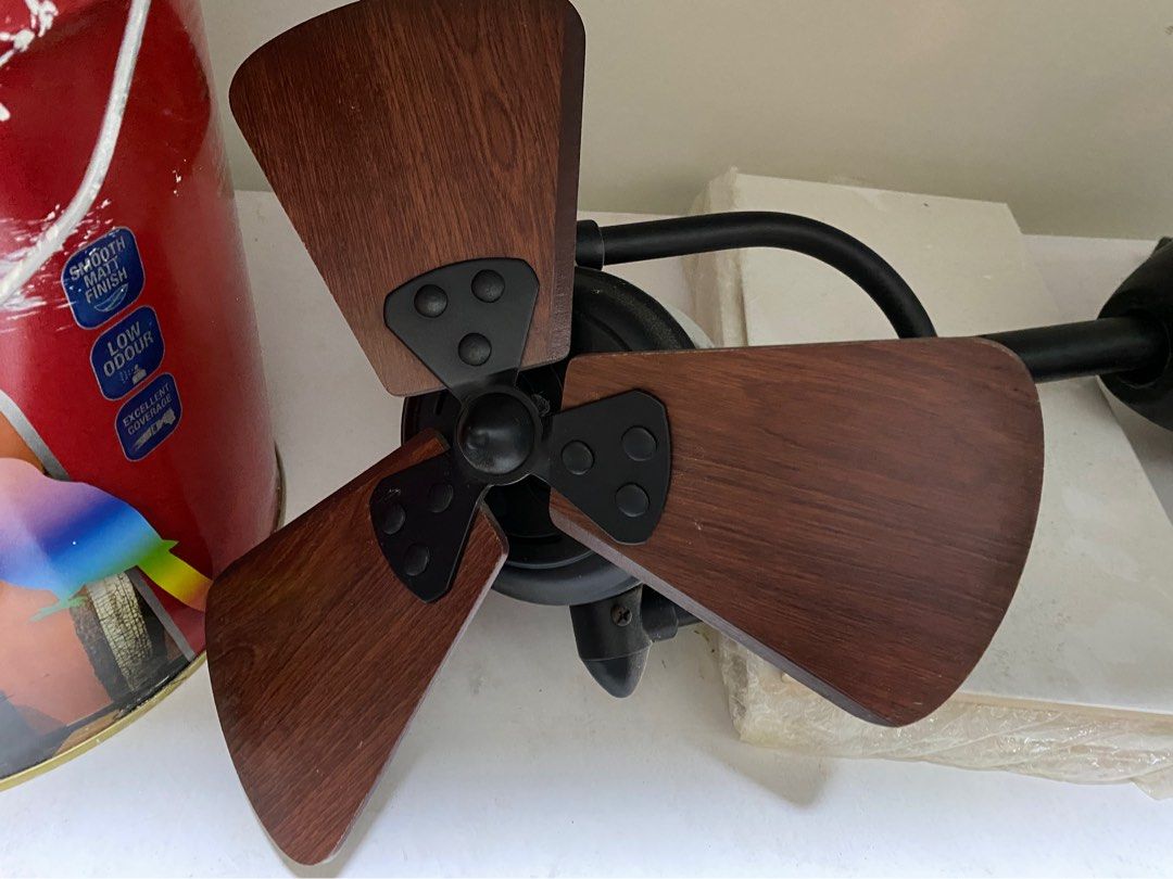 VENTO - FINO2 13-Inch Corner Ceiling Fan, Furniture & Home Living ...