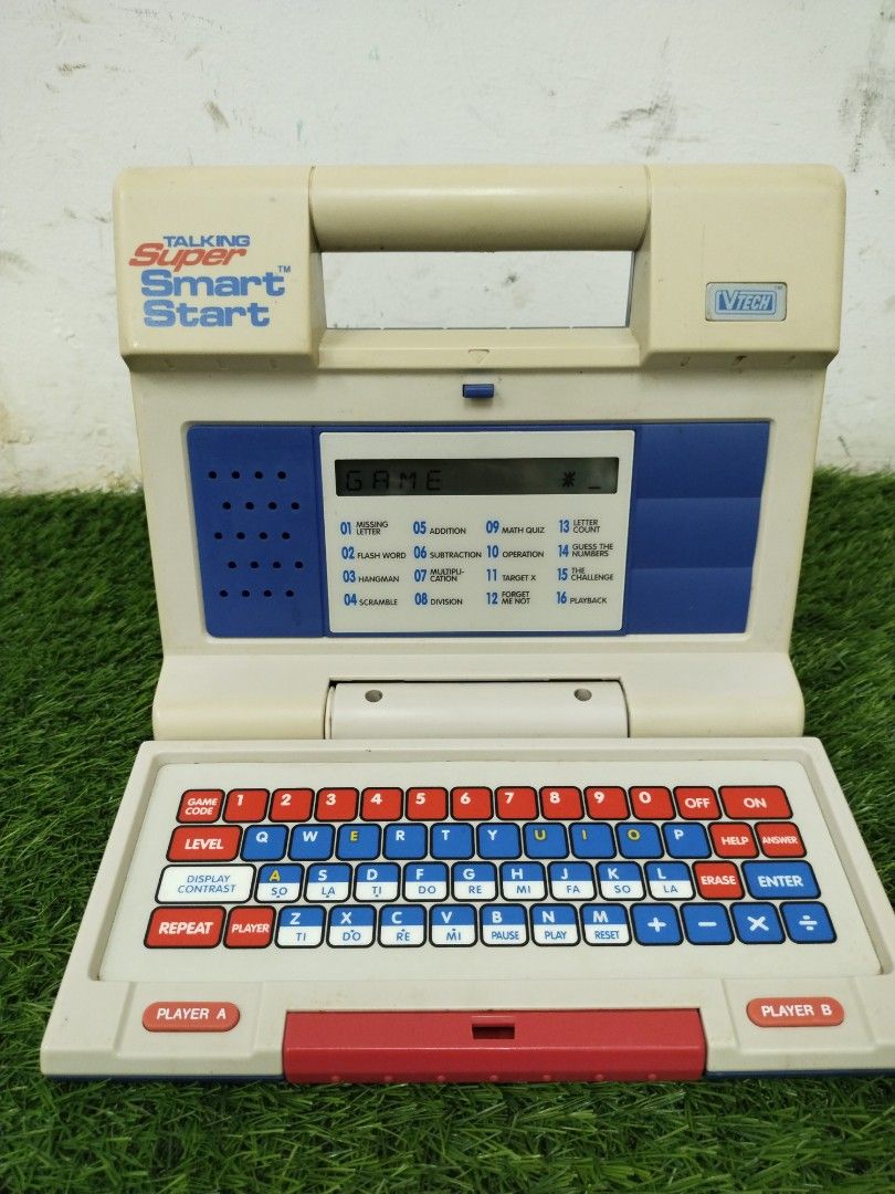 Vintage 1992 Vtech Talking Super Smart Start Child Toy Learning ...