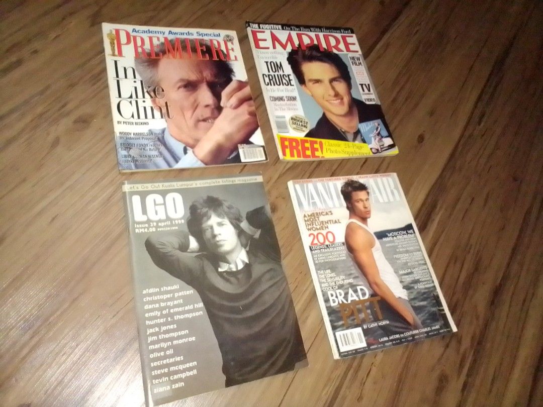 Vintage 90s magazine / Empire magazine / Vanity fair magazine / Academy ...