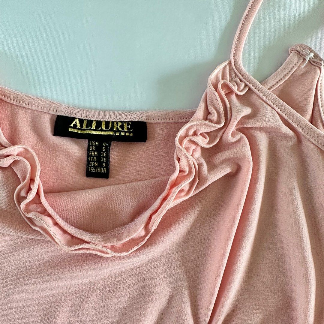 Vintage Allure Top in Baby Pink, Women's Fashion, Tops, Sleeveless on ...