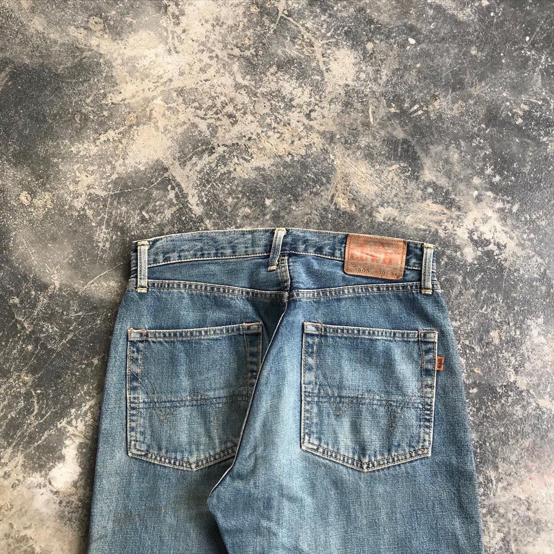Vintage Edwin 505 Selvedge Jeans, Men's Fashion, Bottoms, Jeans on Carousell