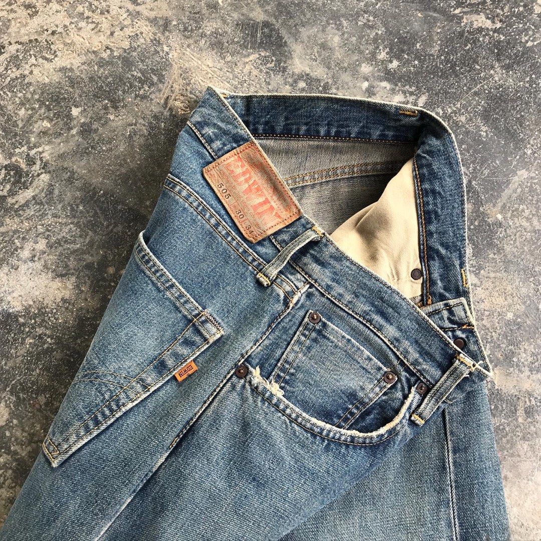 Vintage Edwin 505 Selvedge Jeans, Men's Fashion, Bottoms, Jeans on ...
