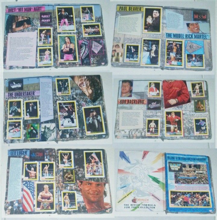 vintage merlin wwf stickers album book, Hobbies & Toys, Toys & Games on ...