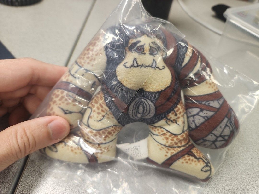 Vintage Rare 1998 Soft Toy Figure Small Soldiers Slam Fist Gorgonites ...