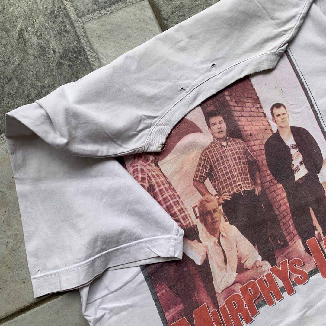 Vintage Top 40 Murphys Law Band Tee Shirt, Men's Fashion, Tops & Sets ...