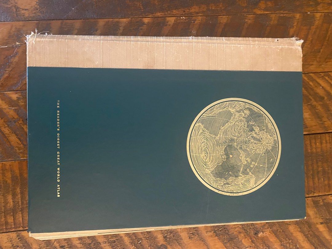 Vintage World Atlas Books, Hobbies & Toys, Books & Magazines, Fiction ...