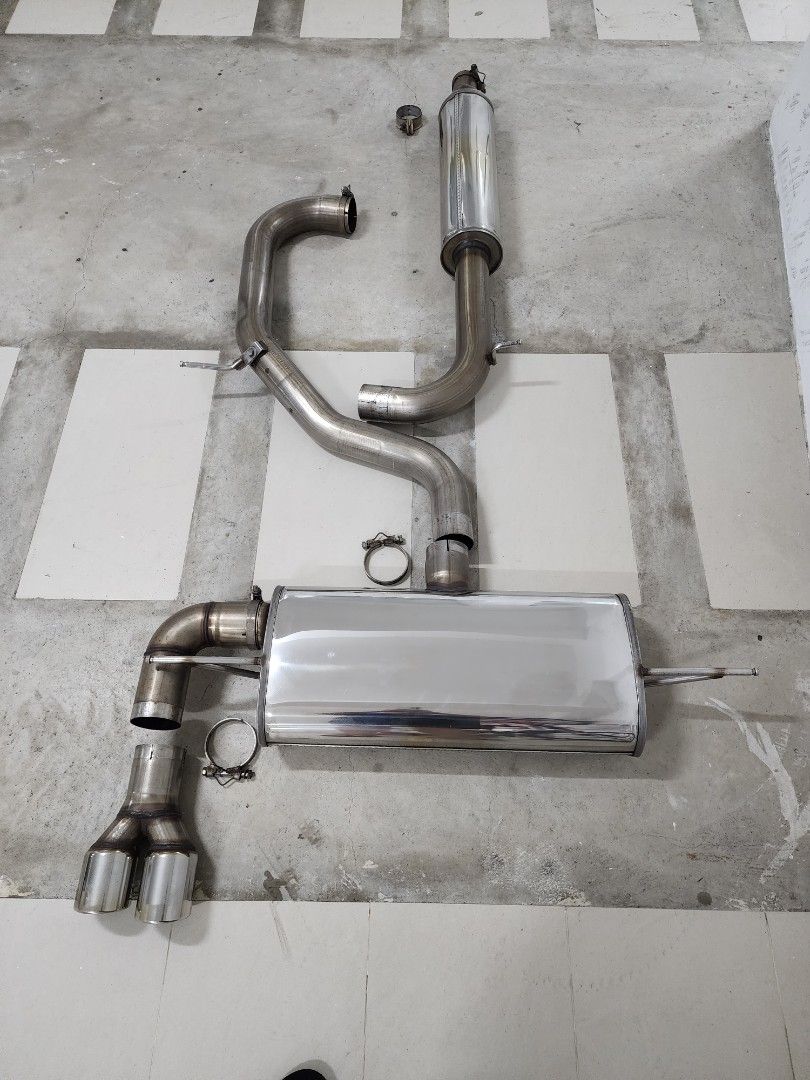VW Sportsvan / Golf MK7 Jetex LTA compliant After Market Exhaust, Car ...