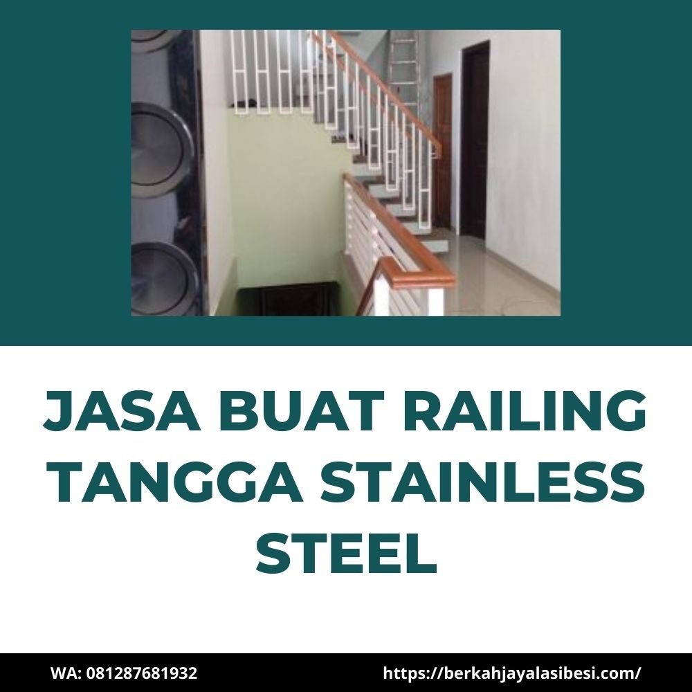 WA: 081287681932 - Jasa Buat Railing Tangga Stainless Steel di ...