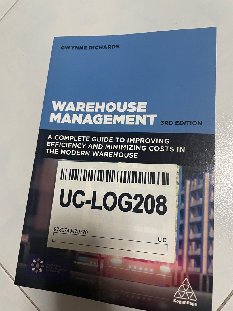 Warehouse Management Operation Textbook LOG208 SUSS, Hobbies & Toys ...