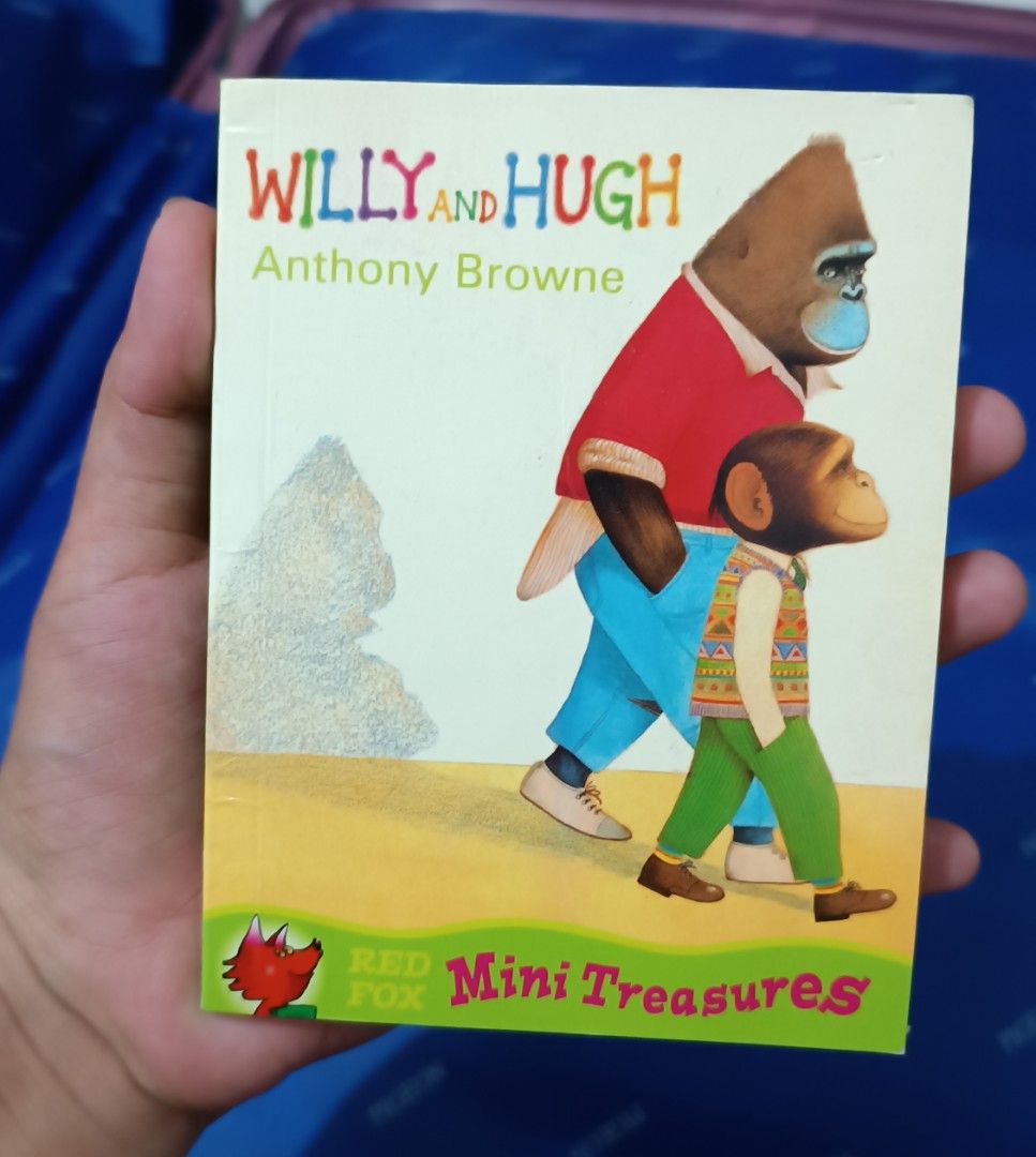 Willy and Hugh Anthony Browne mini book, Hobbies & Toys, Books ...