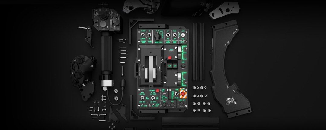 Winwing Orion2 HOTAS F/A-18 Hornet Throttle and Grip, Video Gaming ...