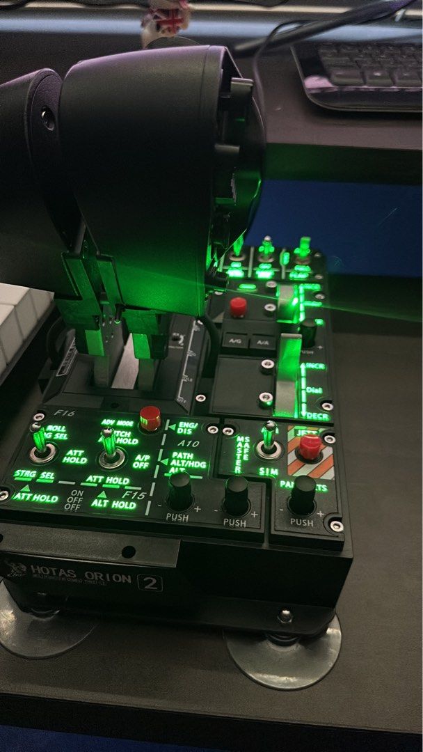 Winwing Orion2 HOTAS F/A-18 Hornet Throttle and Grip, Video Gaming ...