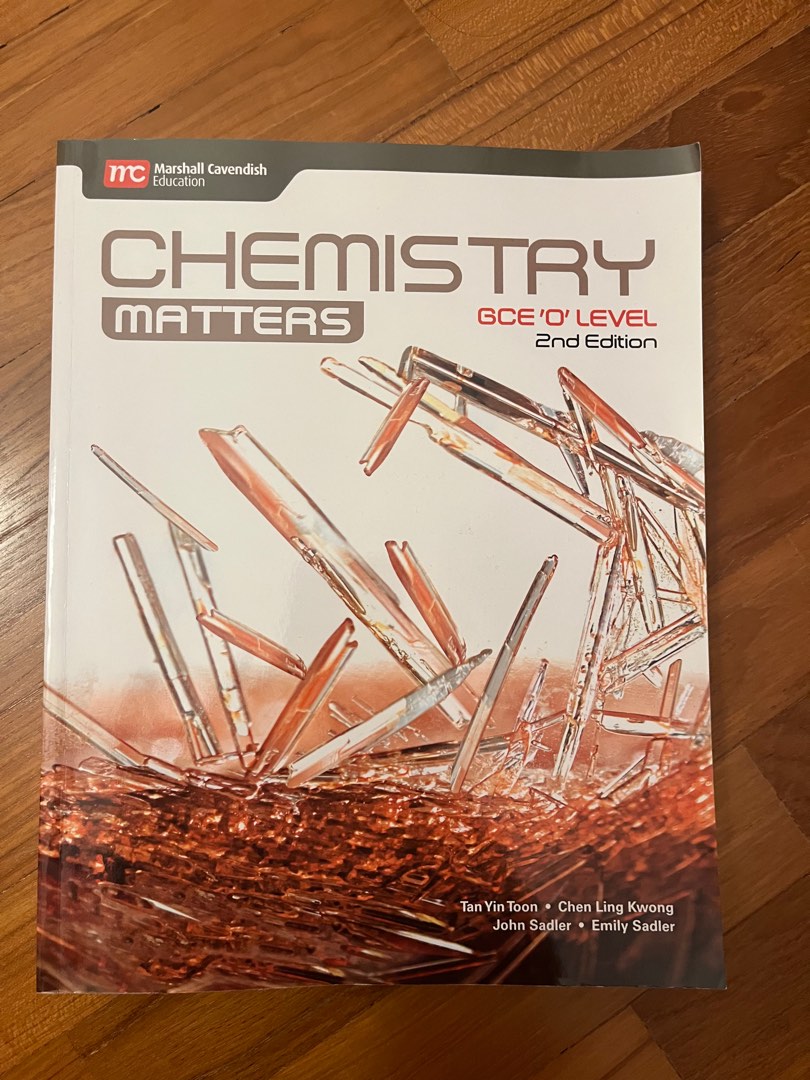 wts chemistry matters GCE O LEVELS textbook, Hobbies & Toys, Books ...