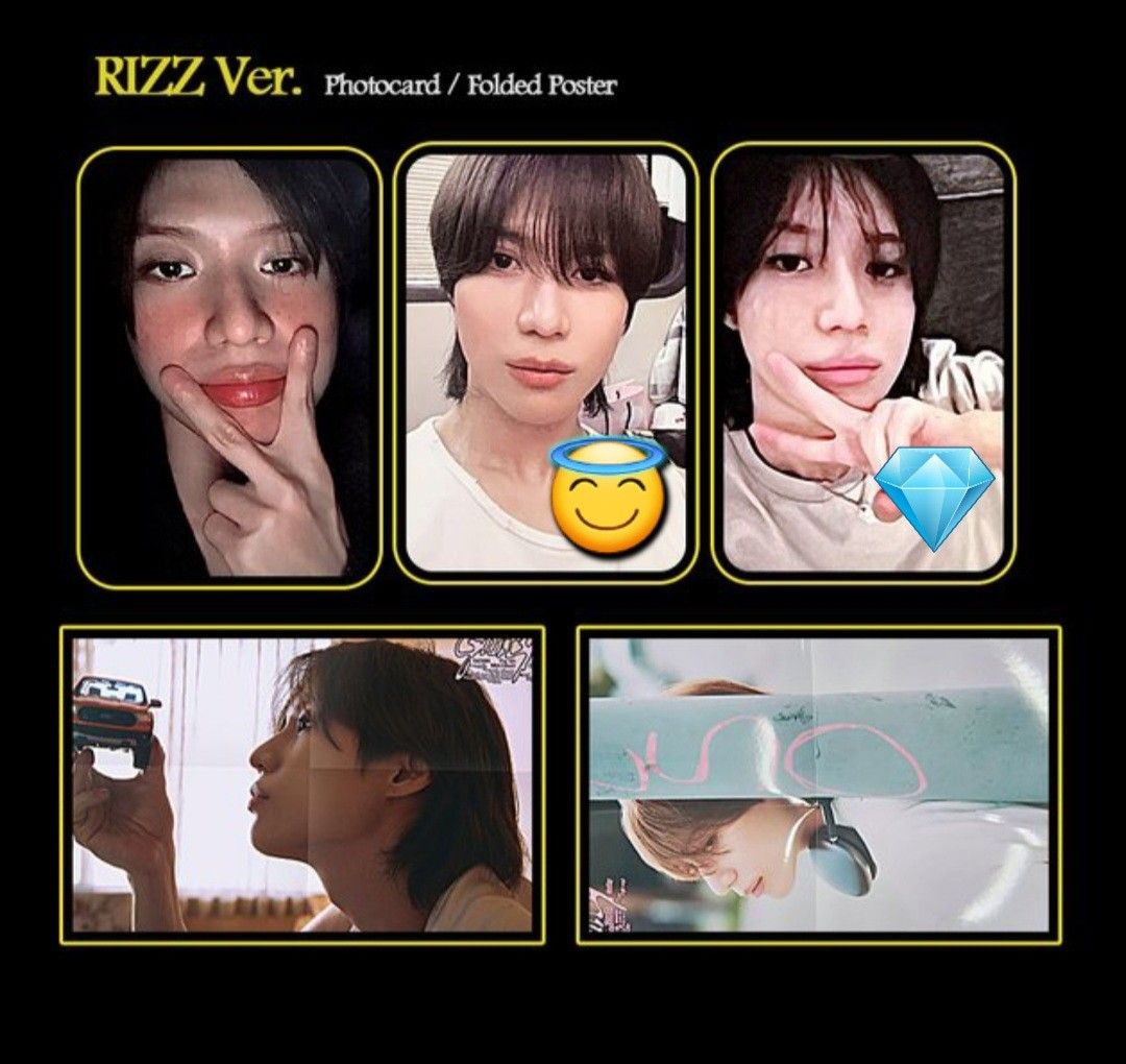 Taemin Guilty Photocard Template