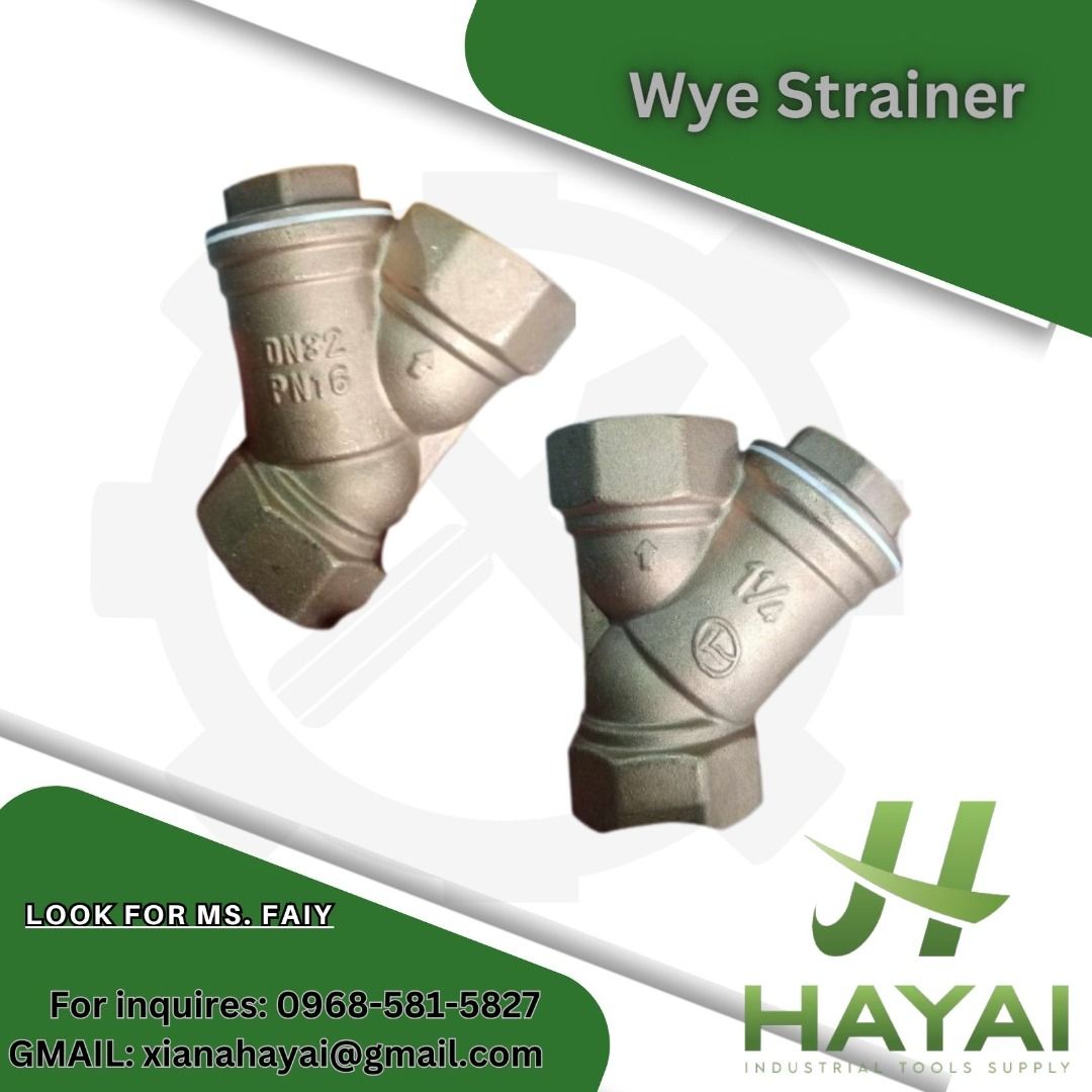 Wye Strainer, Commercial & Industrial, Construction Tools & Equipment ...