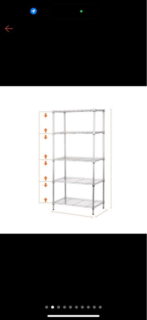 x3 Storage Shelves Rack, Furniture & Home Living, Furniture, Shelves ...