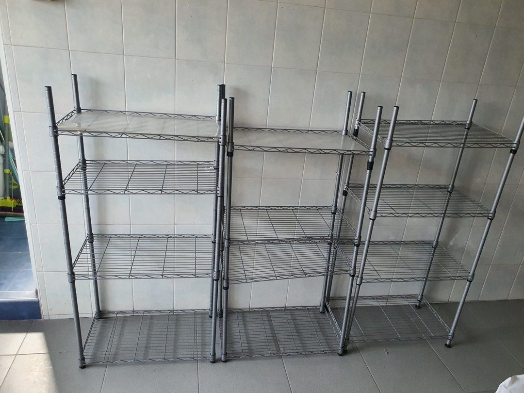 x3 Storage Shelves Rack, Furniture & Home Living, Furniture, Shelves ...