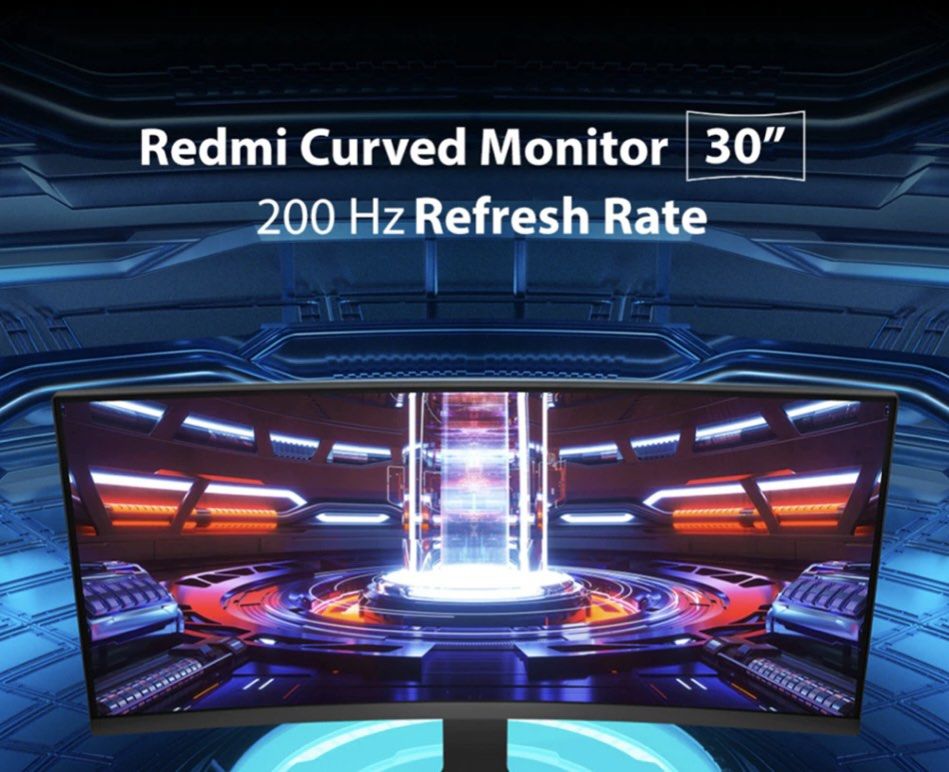 Authentic Xiaomi Redmi Curved 30 inch 200Hz Monitor/Display, Computers ...