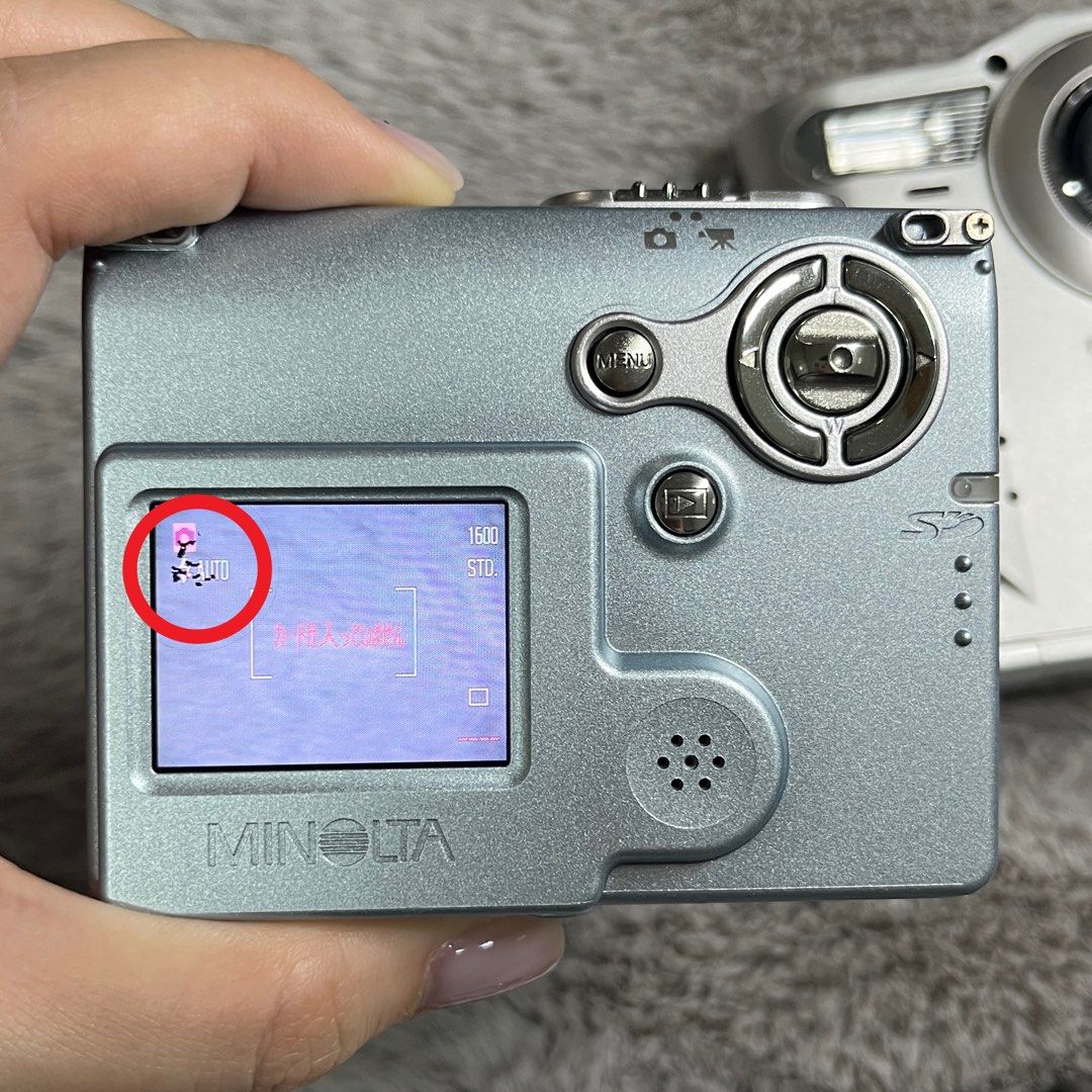 Minolta x20 Y2K DIGITAL CAMERA IN LIGHT BLUE SHADE | SUPER LIGHT TO ...