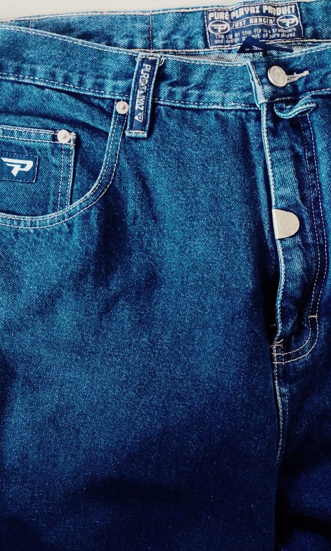 Y2K Pure Playaz, Men's Fashion, Bottoms, Jeans on Carousell