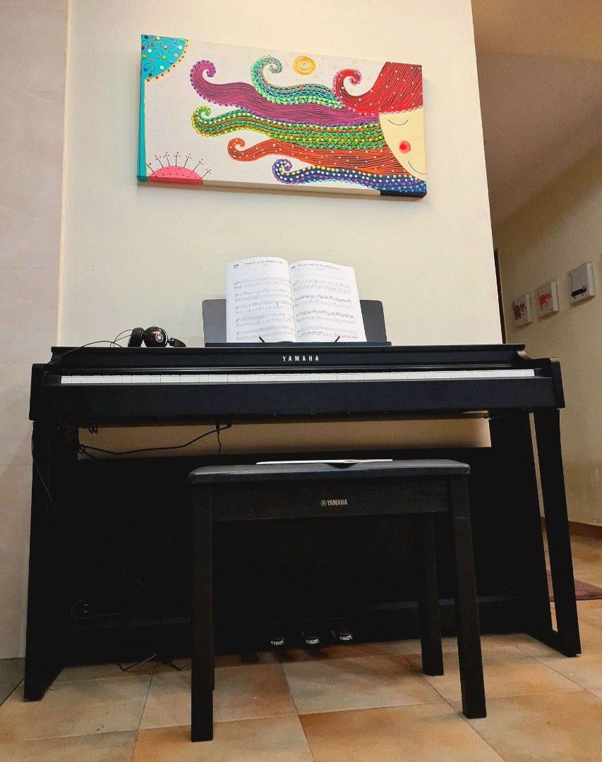 Yamaha Clavinova (Digital Piano) CLP-625, Hobbies & Toys, Music & Media, Musical Instruments on ...