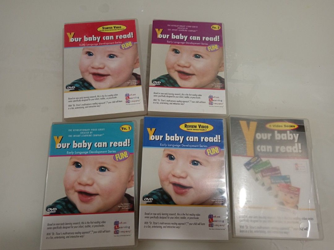 Your baby can read DVD, Babies & Kids, Infant Playtime on Carousell