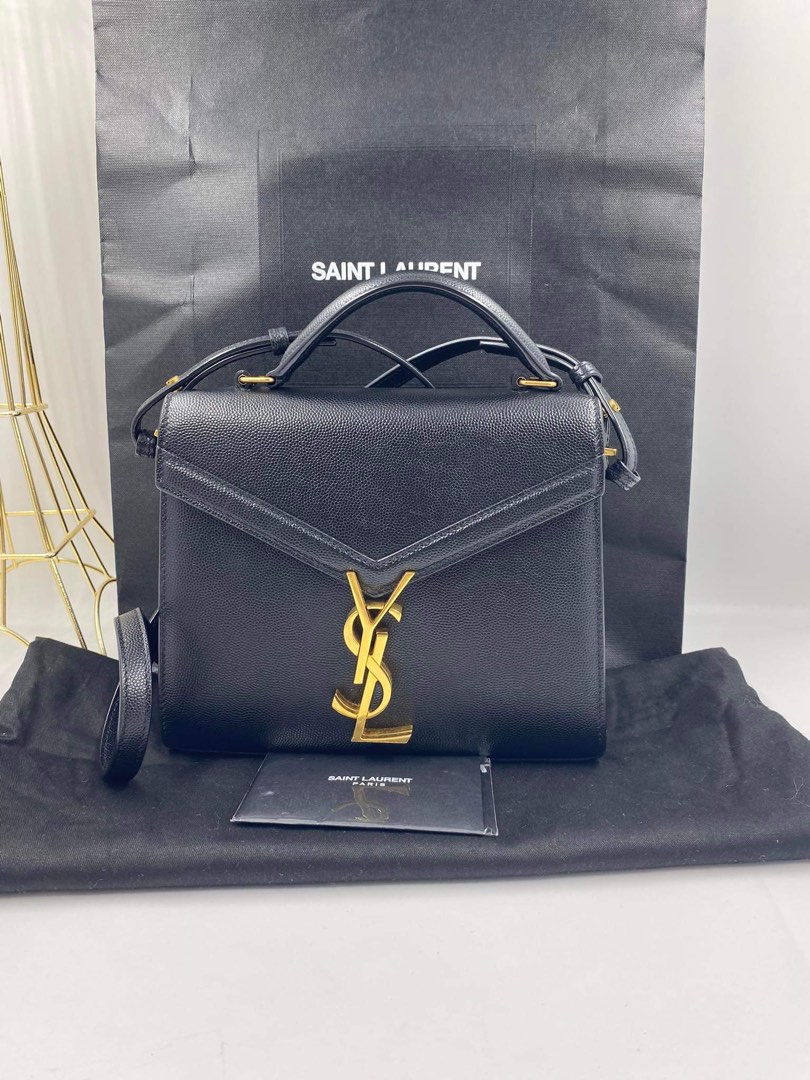 YSL Cassandra Top Handle Authentic, Luxury, Bags & Wallets on Carousell