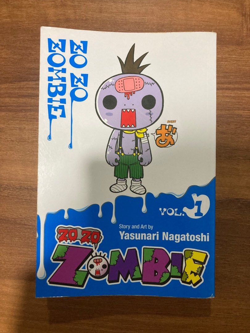 zozo zombie manga vol. 1, Hobbies & Toys, Books & Magazines, Comics ...