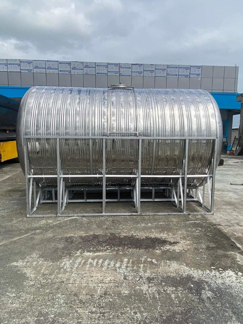 10000L horizontal stainless storage tank, Commercial & Industrial ...