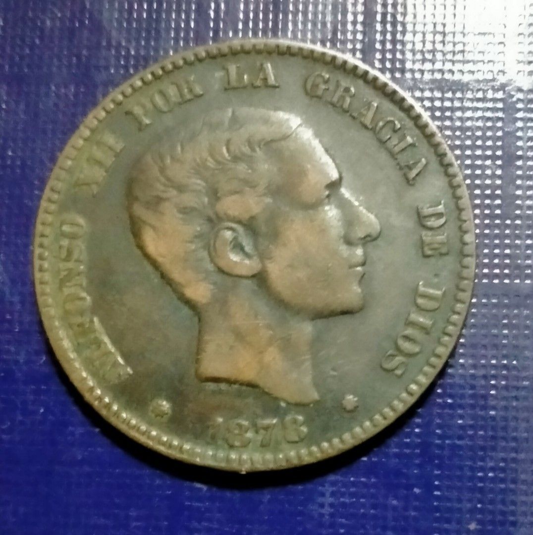 1878 King Alfonso XII, Hobbies & Toys, Memorabilia & Collectibles ...