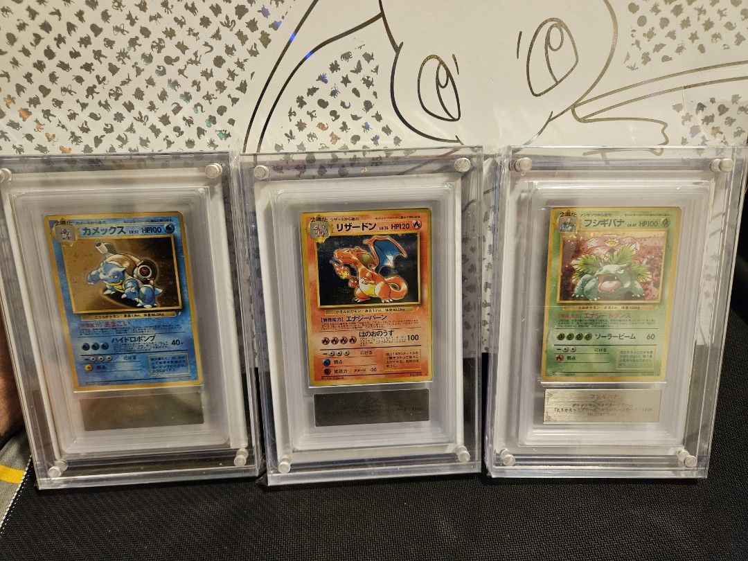 1998 Pokemon charizard trio jap ARS, Hobbies & Toys, Memorabilia ...