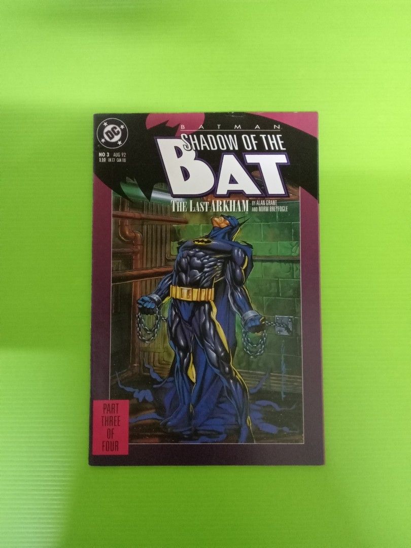 1st app Amygdala ! Batman: Shadow Of The Bat #3 ( Brian Stelfreeze ...